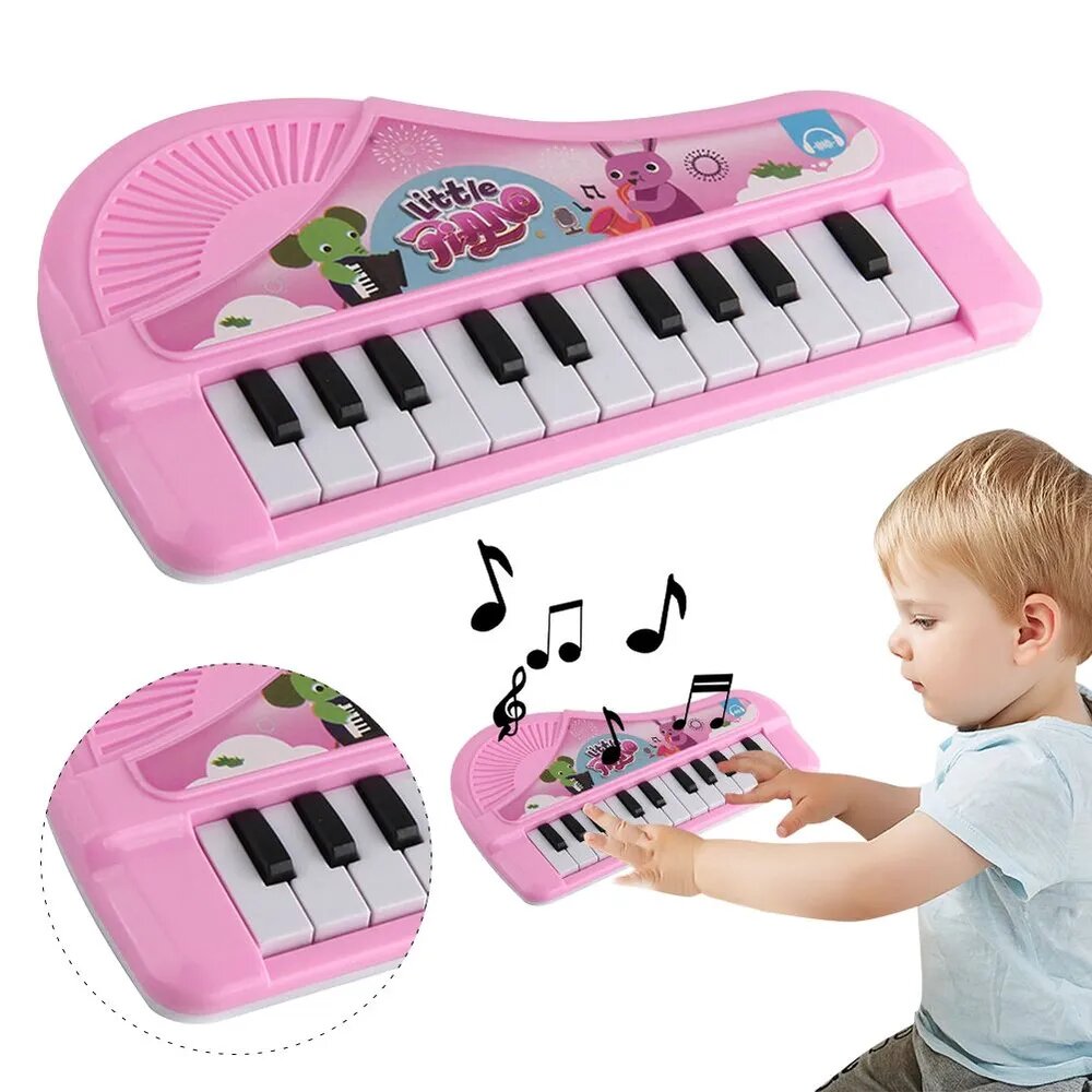 Синтезатор для детей от 18 месяцев, с магнитом и электронной платой