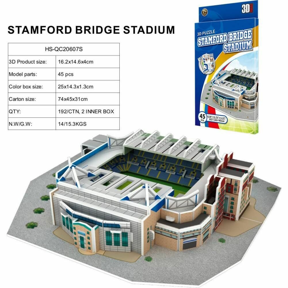 Конструктор, 3D пазл Футбольный стадион "Nou Camp Stadium" (Стадион Камп Ноу)