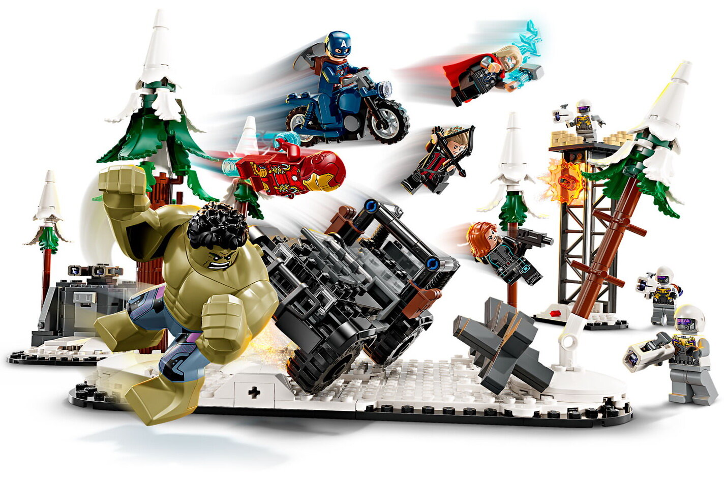 Конструктор Lego Super Heroes Мстители в сборе: Эра Альтрона 76291
