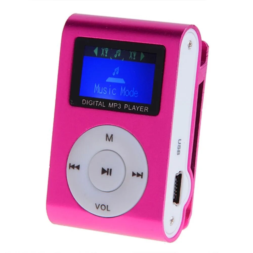 MP3-плеер, розовый