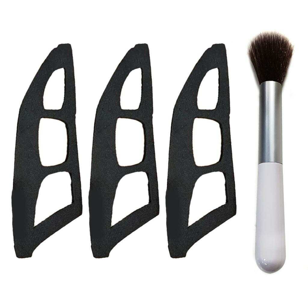 Трафареты для подводки глаз, Три упаковки