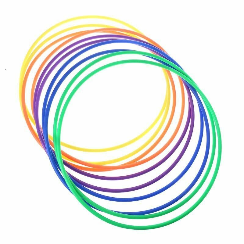 Пластиковые кольца для метания (10 шт.), - внутренний диаметр 30 см