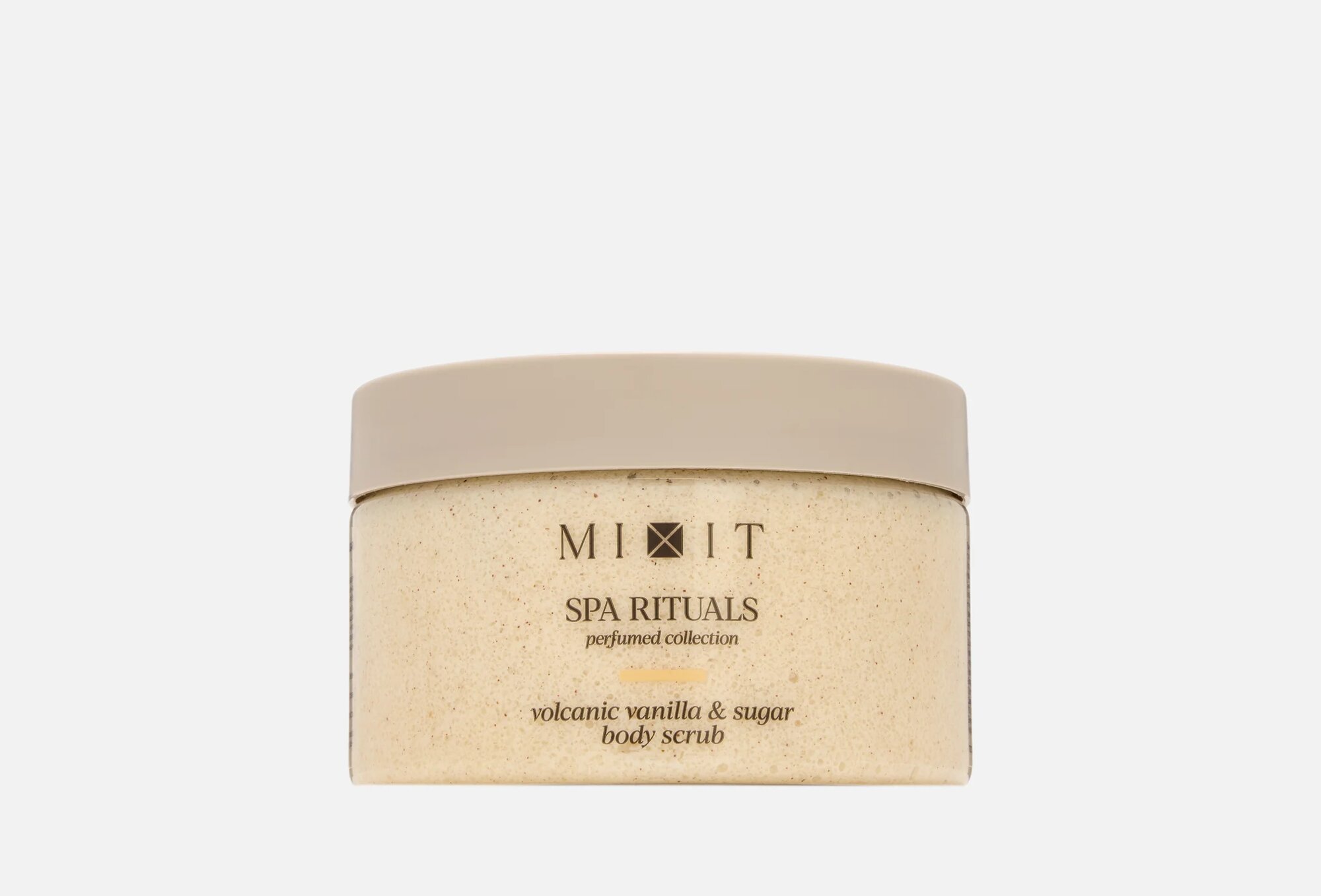 Сахарный скраб для тела MIXIT Volcanic Vanilla & Sugar, 300 г