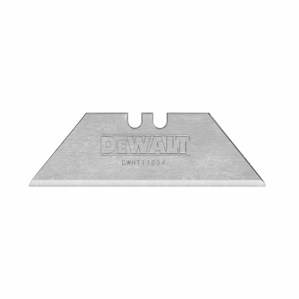 Лезвия DeWalt DWHT11004, для ножей, трапециевидные, сталь, 10 штук