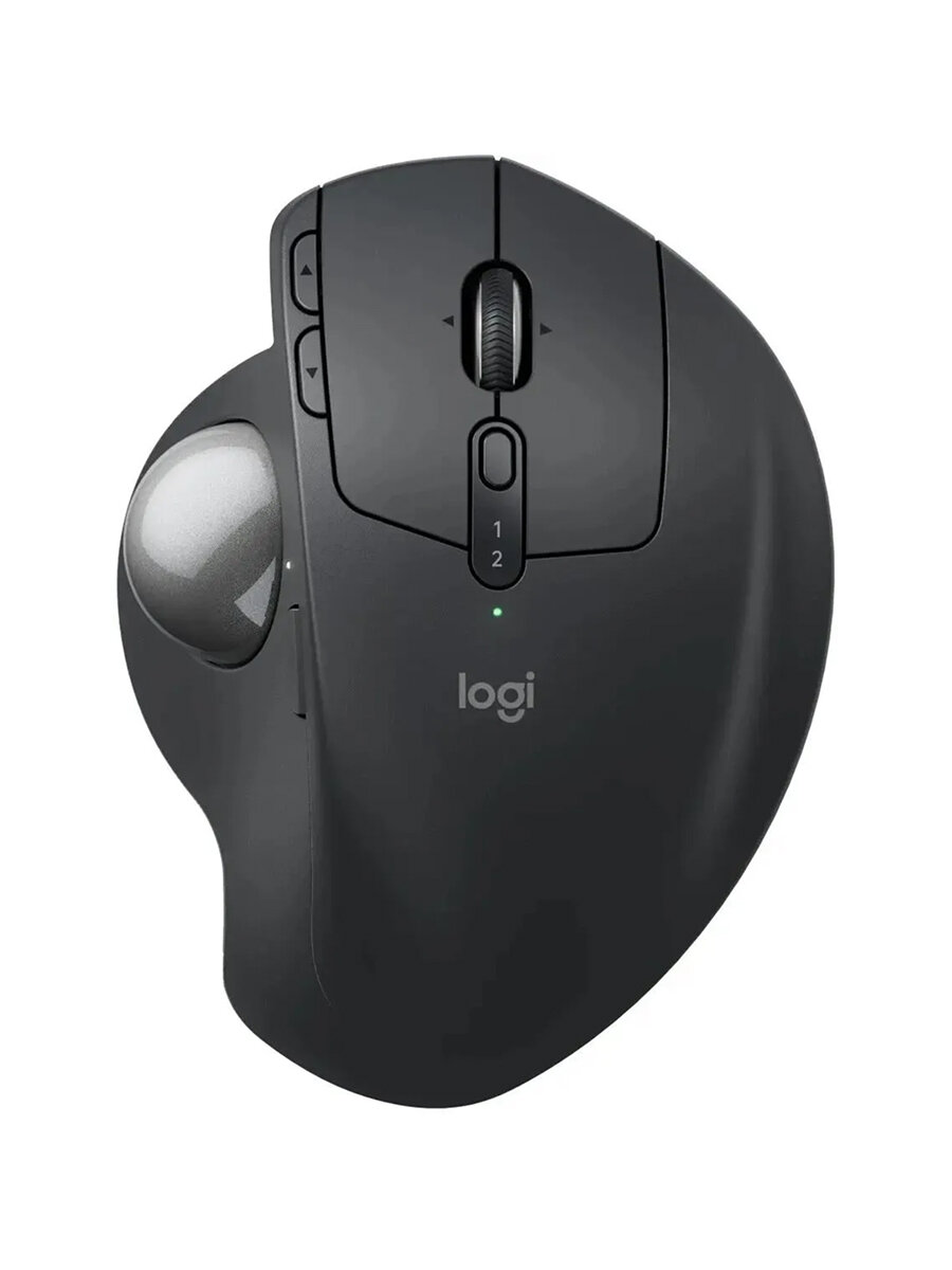 Трекбол беспроводная LOGITECH MX Ergo S графит (USB/BT, 2048dpi, 8but) (910-007263)