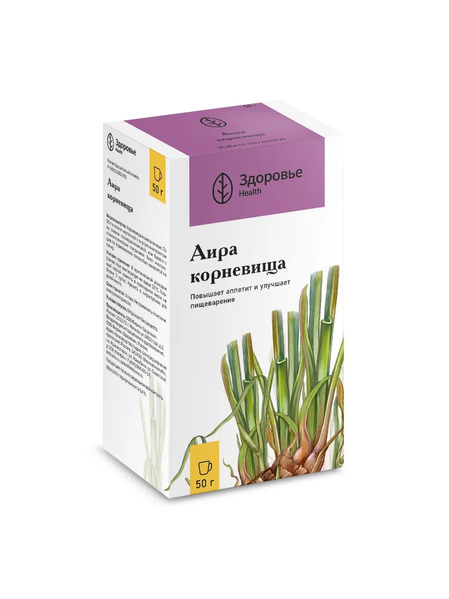 Аира корневища 1 шт. пакет корневища измельченные 50 гр