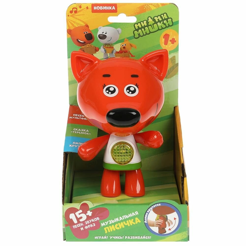 Музыкальная игрушка Ми-Ми-Мишки. Лисичка , 15 песен и звуков