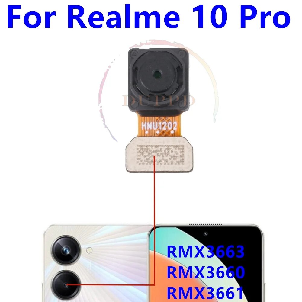 Задняя камера для Realme 10 Pro + 10Pro RMX3630 оригинальный модуль Mian для задней 10 Pro Depth