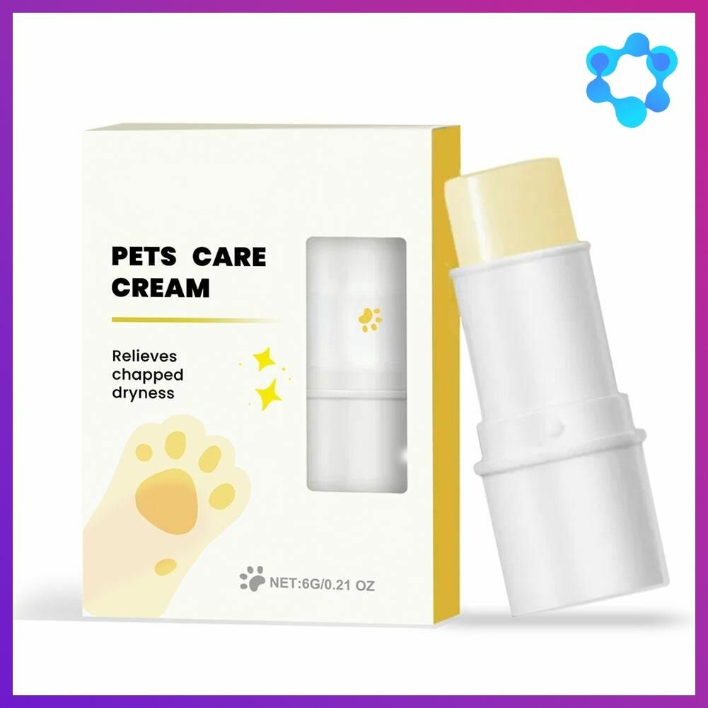 30 г бальзама для лап домашних животных, увлажняющего крема для защиты лап кошек и собак, мази-карандаша против трещин