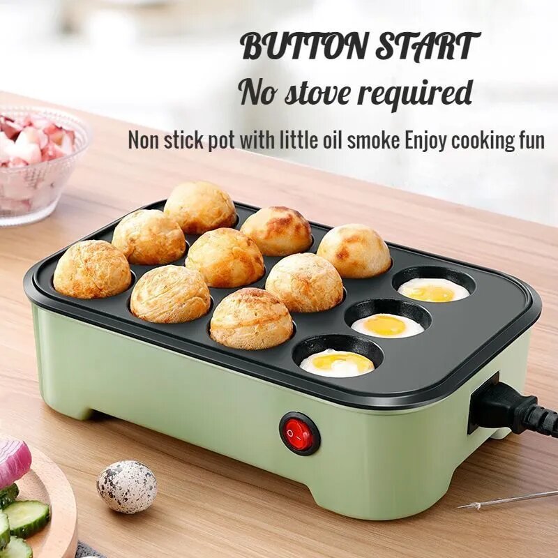 Форма для запекания Электрическая сковорода-гриль Такояки 12 отверстий 1 шт