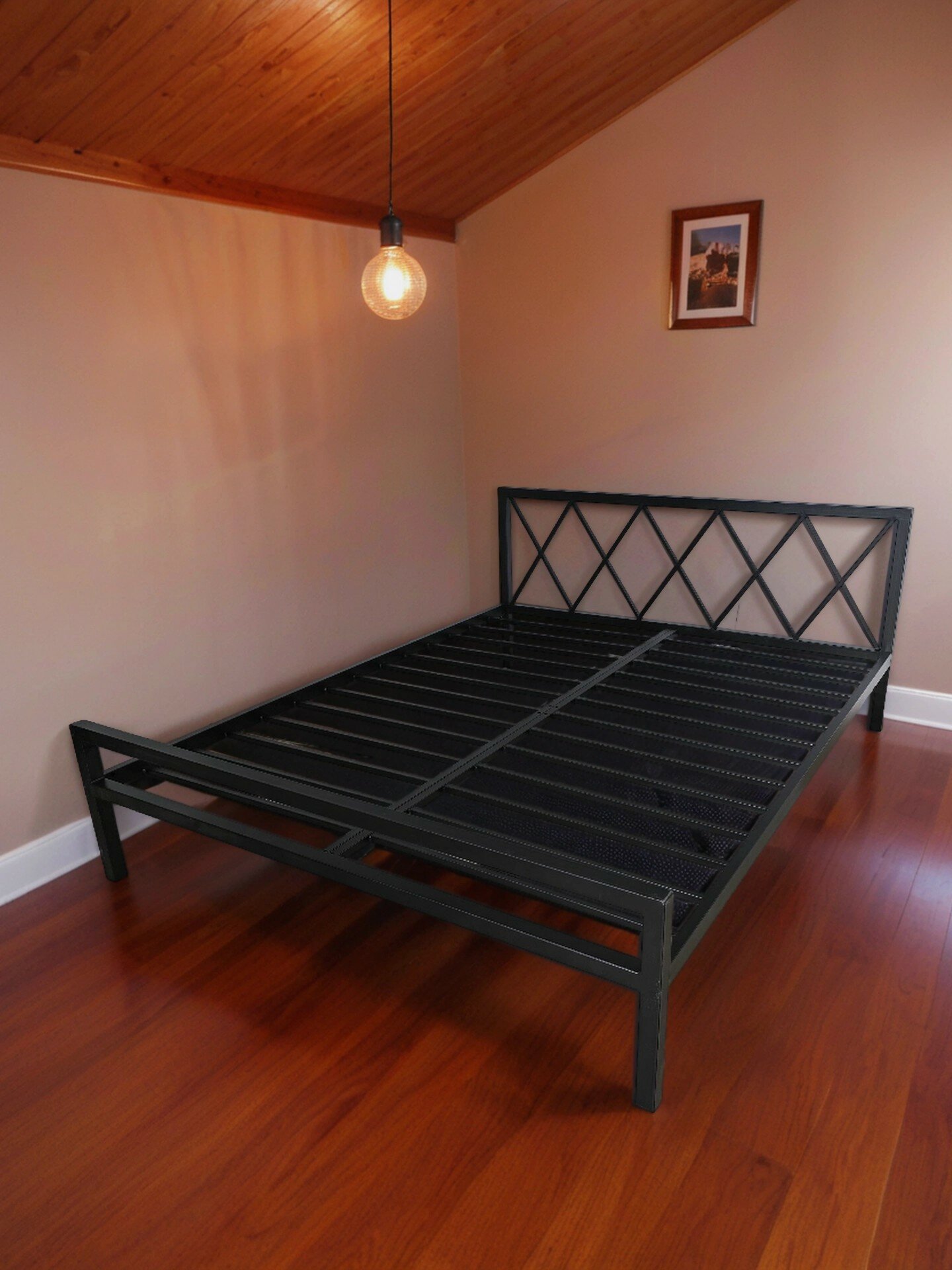 Кровать LOFT Mebel "Кэрри 120", кованая, полутороспальное место