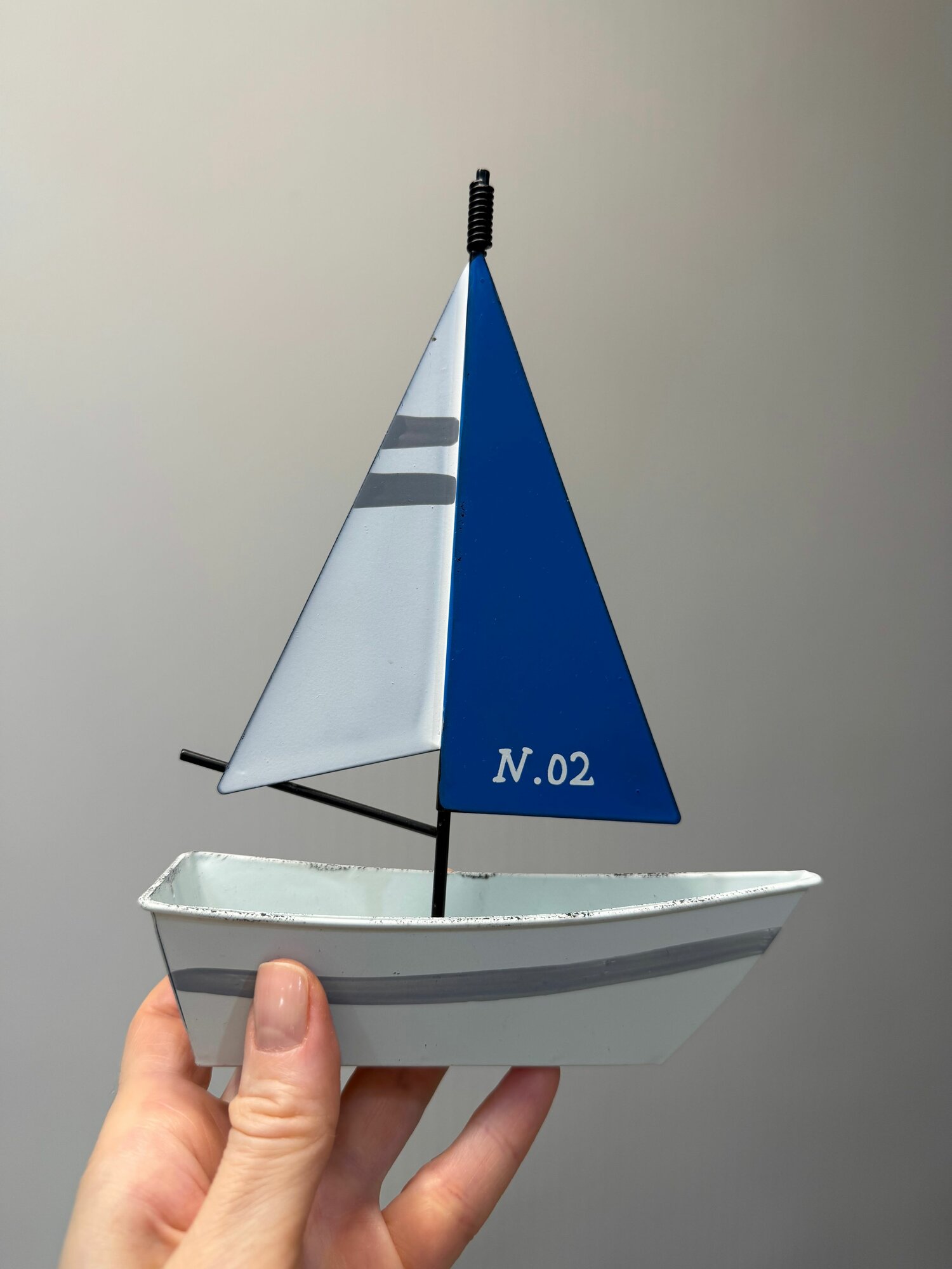 Фигура для декора Кораблик 20 см