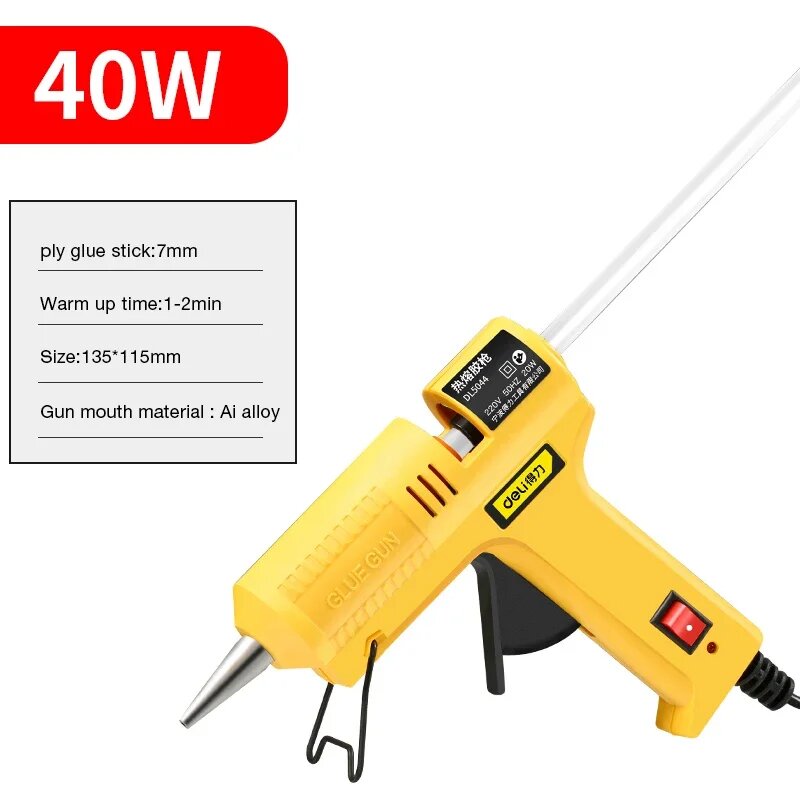 Термопистолет Deli 40W