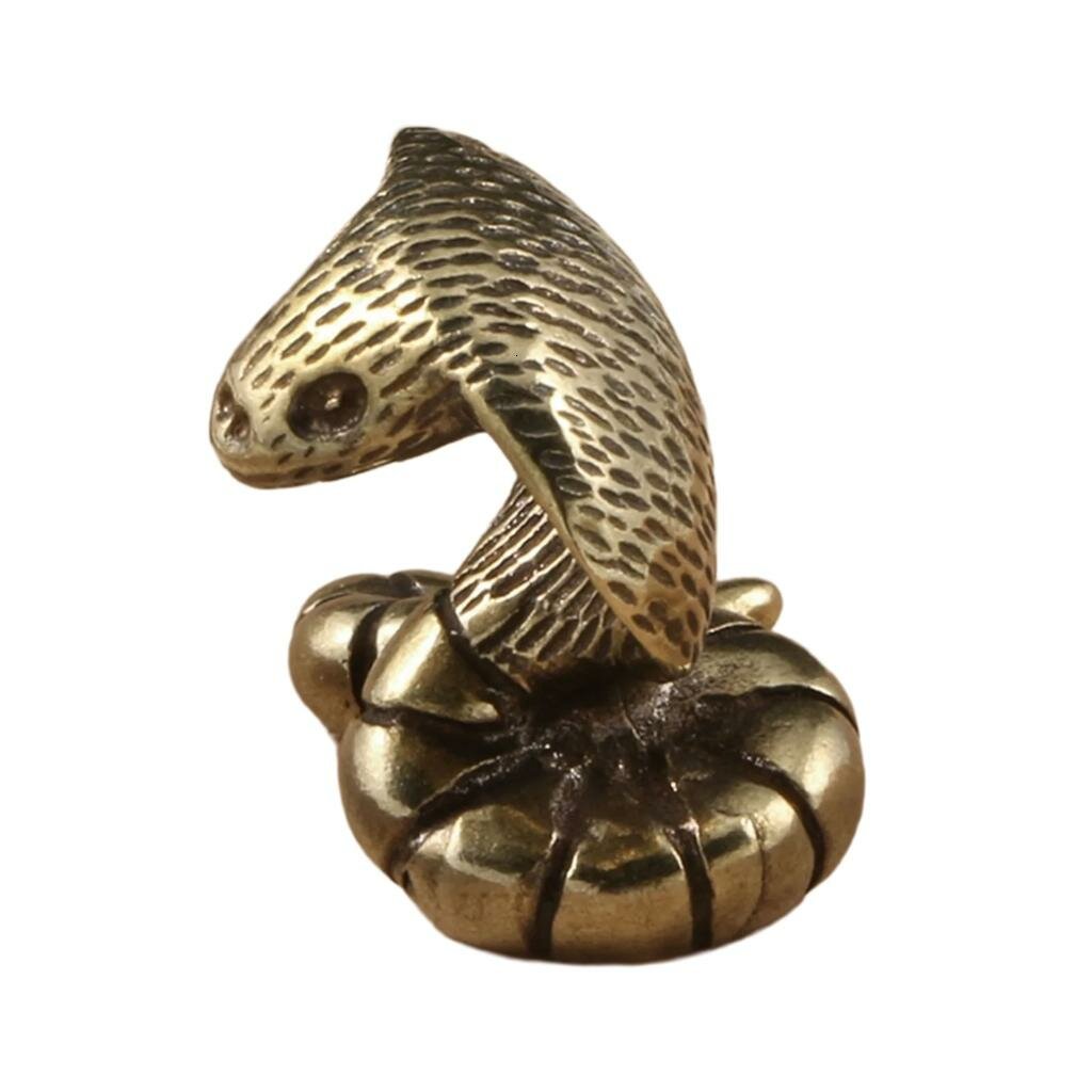 Статуэтка кобры из меди