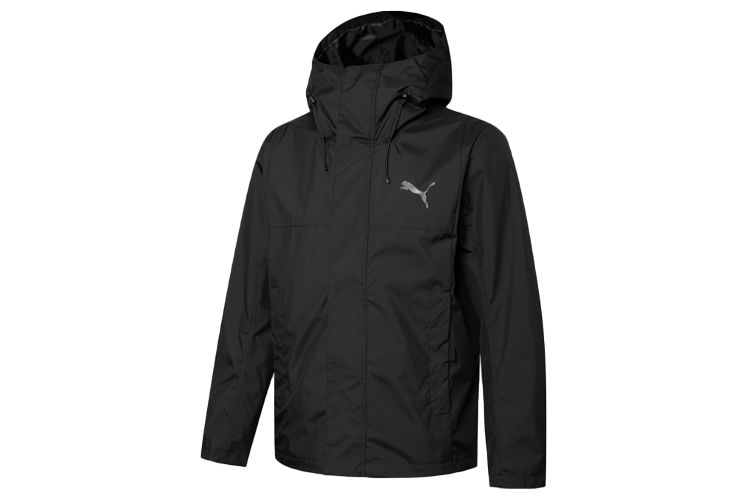 Куртка мужская PUMA Basic Jackets утепленная софтшелл с капюшоном черная L EU