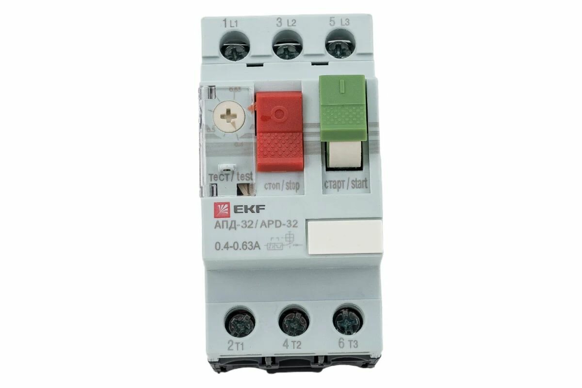 Выключатель автомат. для защ. двигателя АПД-32 0,4-0,63А EKF PROxima