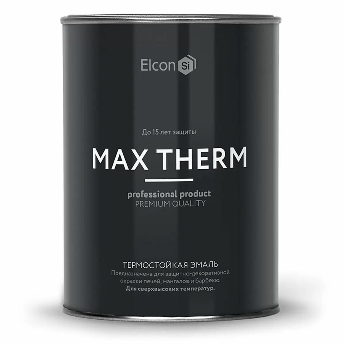Краска Elcon Max Therm термостойкая, до 700 градусов, красно-коричневая, 800 г