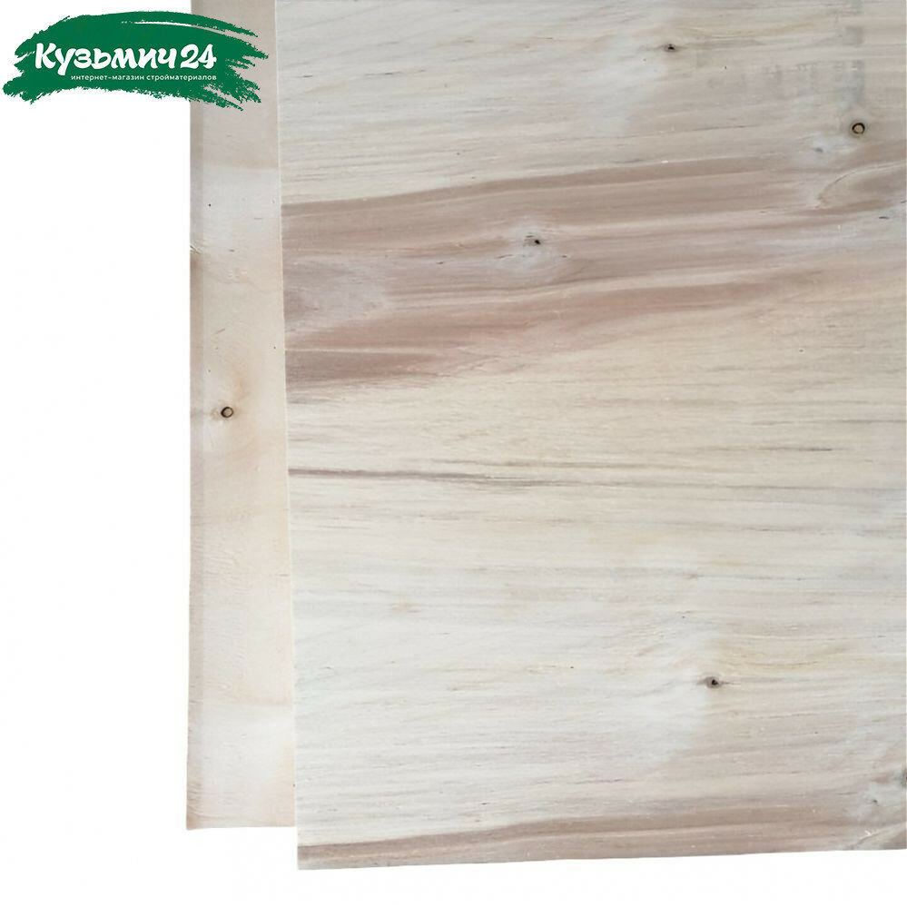 Фанера строительная ФК, сорт 4/4, береза 6х1525x1525 мм, для внутренних работ, 1 шт