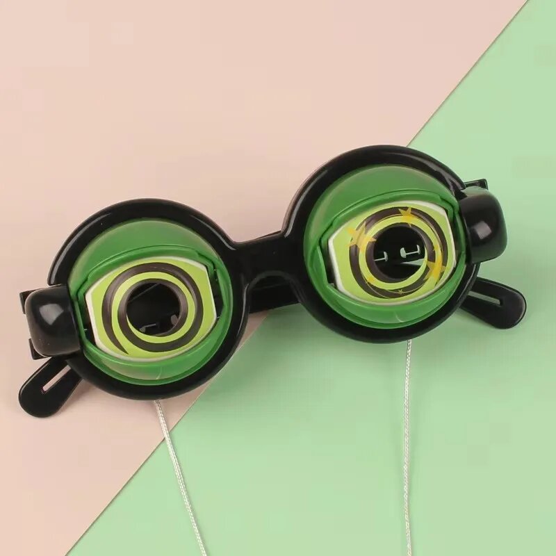 Забавные очки MEADE, пластиковые, разноцветные Зеленый, Green 1PCS