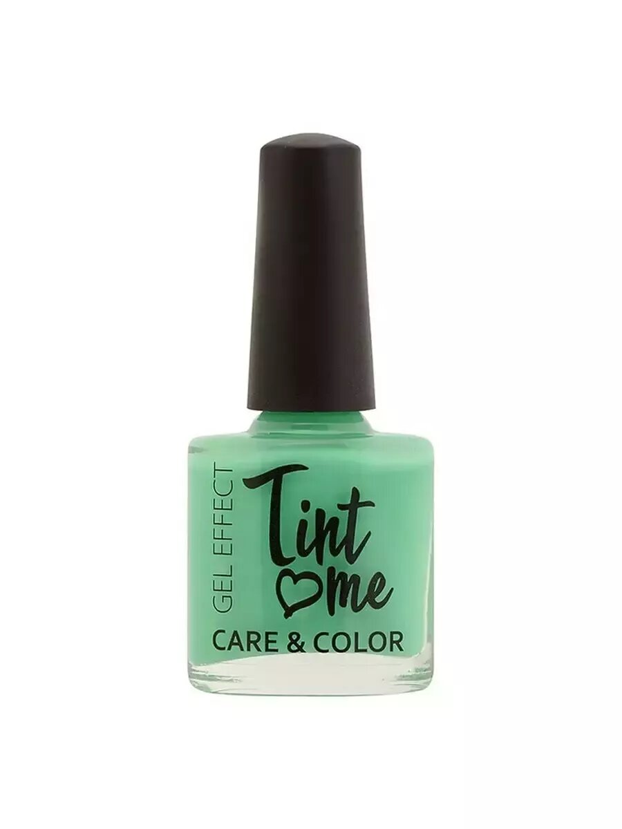 Лак для ногтей Tint me Care & Color зеленый тон 40 10 мл