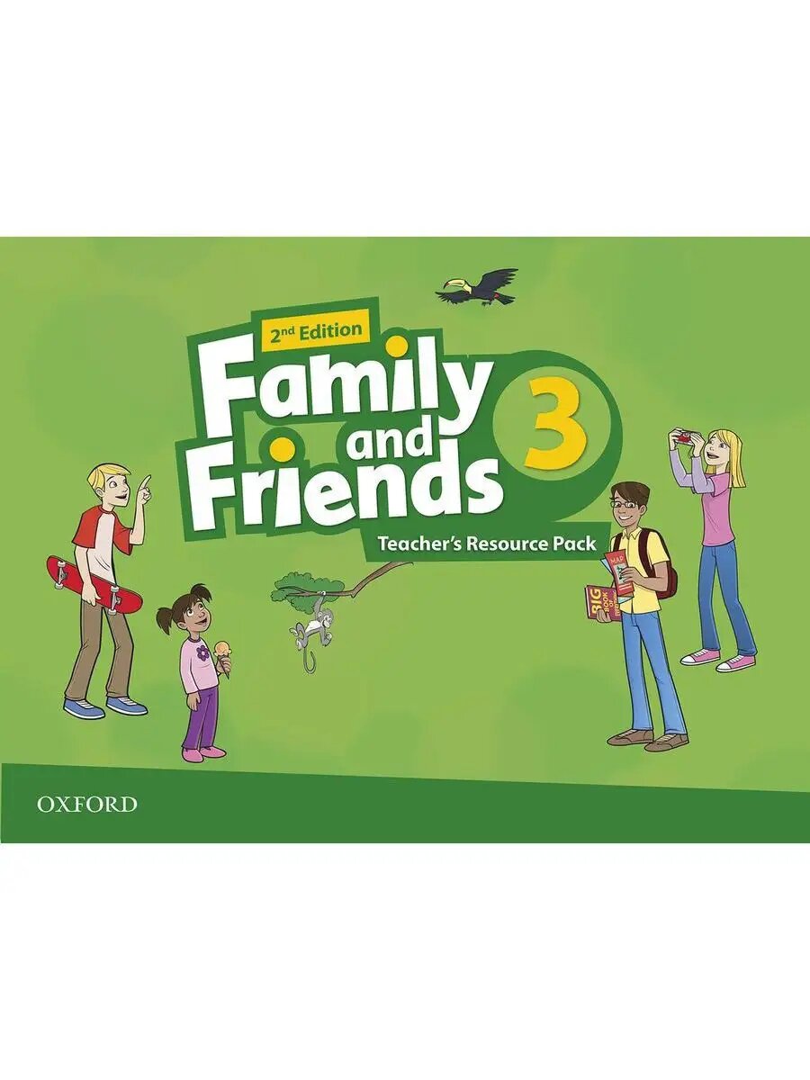 Family & Friends 2ed 3 Teacher Resource Pack карточки постер | Oxford University Press