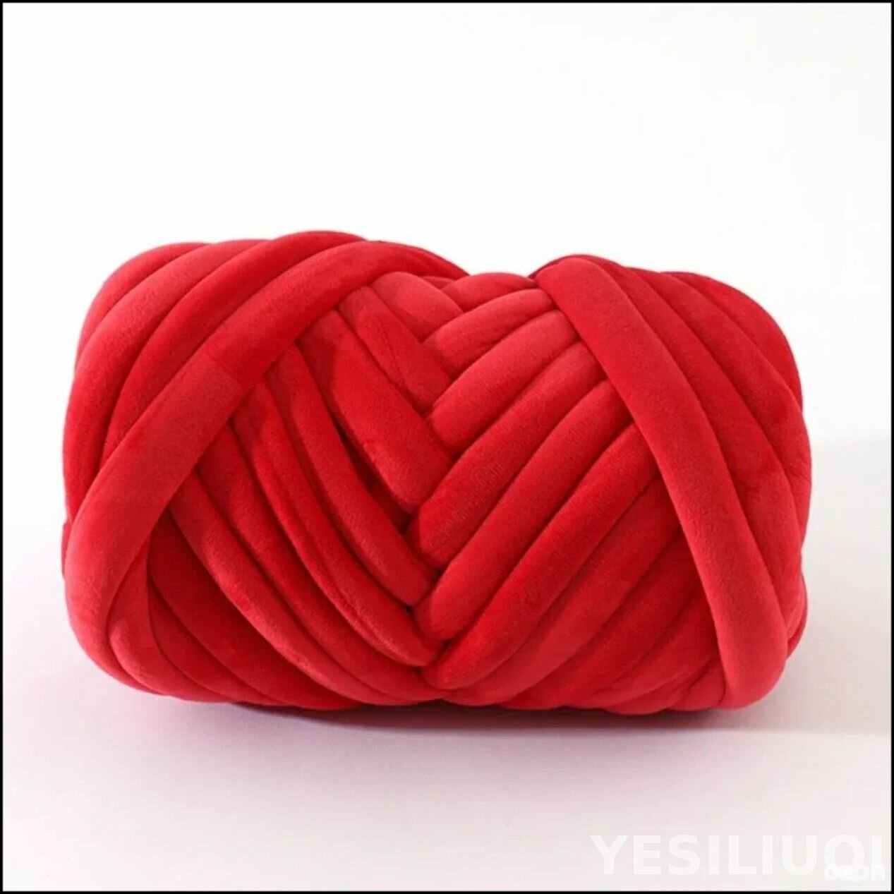 Бархатная толстая хлопковая пряжа 3 cm 500г для вязания, DIY одеяло ручной вязки, сумка