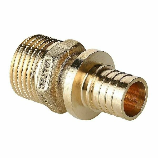 VTm.401. BG.002004 Фитинг аксиальный универсальный фитинг надвижной с переходом на наружную резьбу 20 (2,8) мм х 1/2"