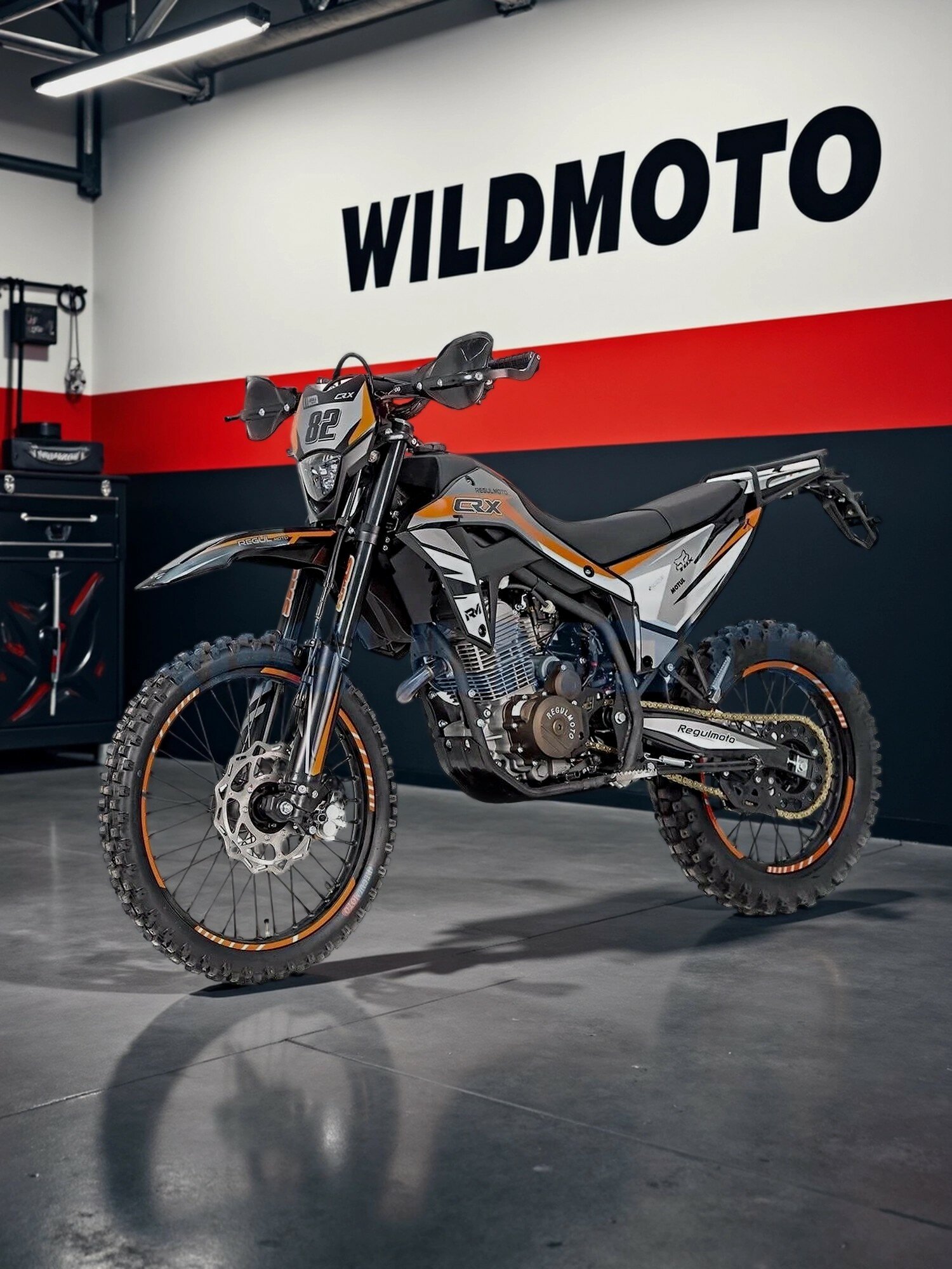 Мотоцикл кроссовый / эндуро Regulmoto CR - X с ✅ ПТС баланс. Ва❗24 л. с.❗