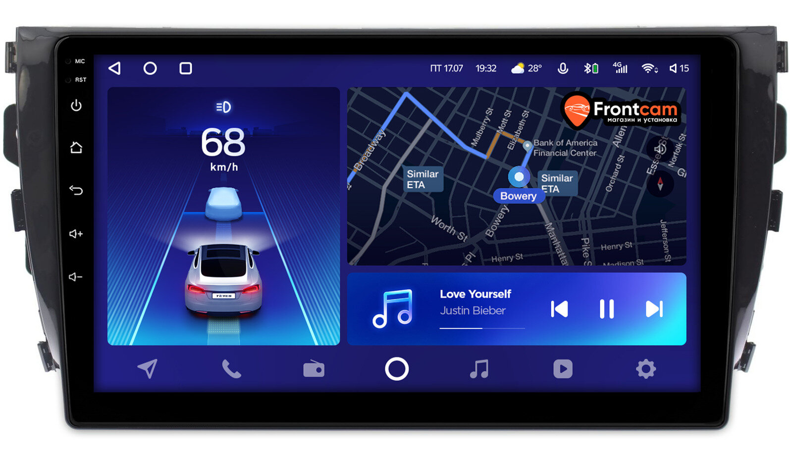 Штатная магнитола Zotye T600 2013-2021 Teyes CC2 PLUS 4/32 10" RM-1076 Android 10 (4G-SIM, DSP, QLed)