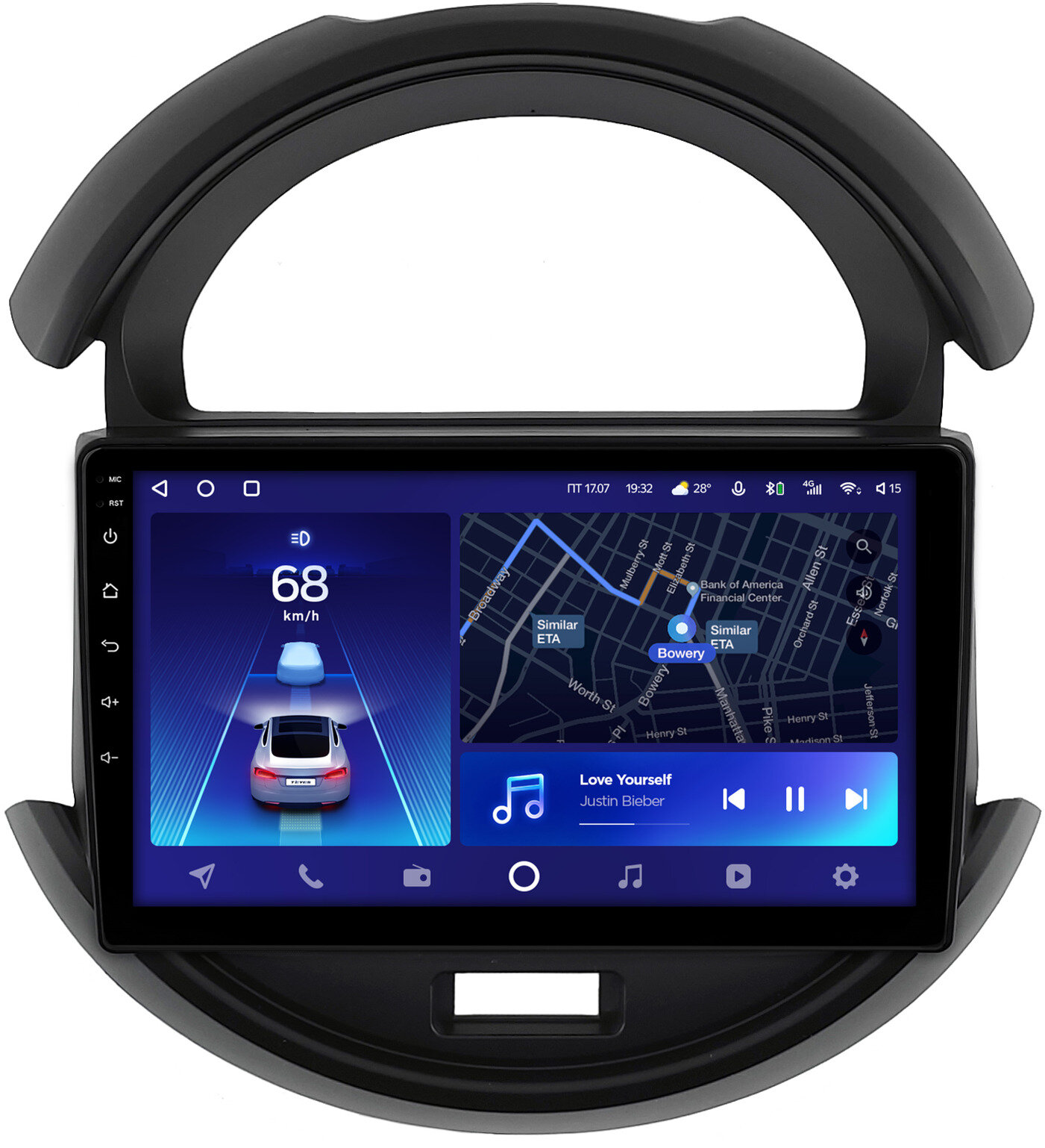 Штатная магнитола Teyes CC2 PLUS 6/128 10" RM-10-0661 Suzuki S-Presso 2019-2024 Android 10 (4G-SIM, DSP, QLed)