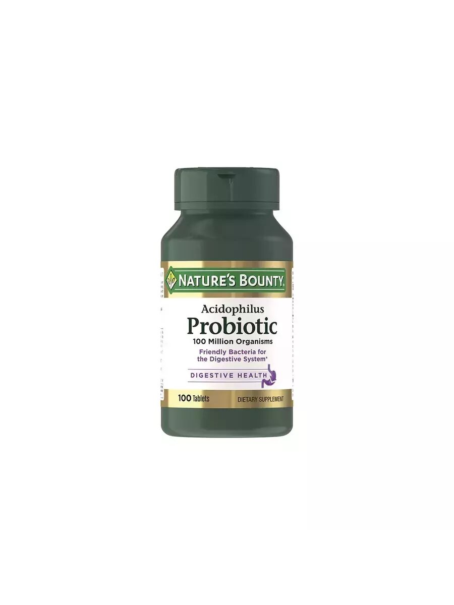 Nature's Bounty Acidophilus Probiotic "Ацидофилус Пробиотик"