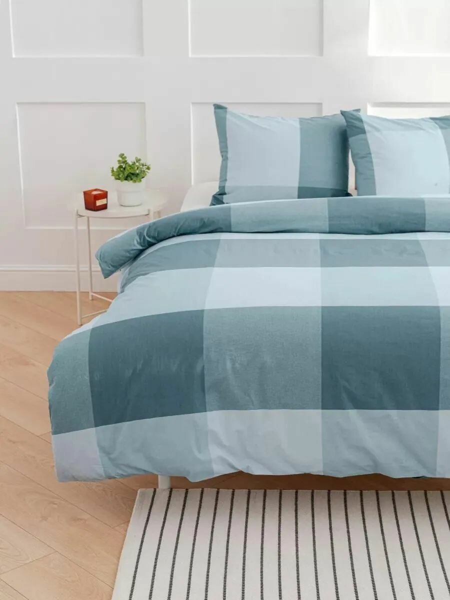 Постельное белье 1,5 спальное перкаль 150х200 аналог (брункрисла) икеа