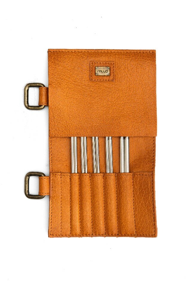 Органайзер для спиц и крючков "Carita K" Muud, цвет виски, 12 х 21 см