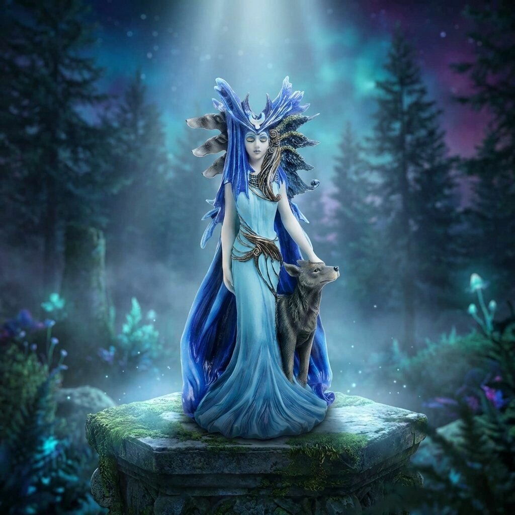 Статуэтка Геката - богиня волшебства и всего таинственного