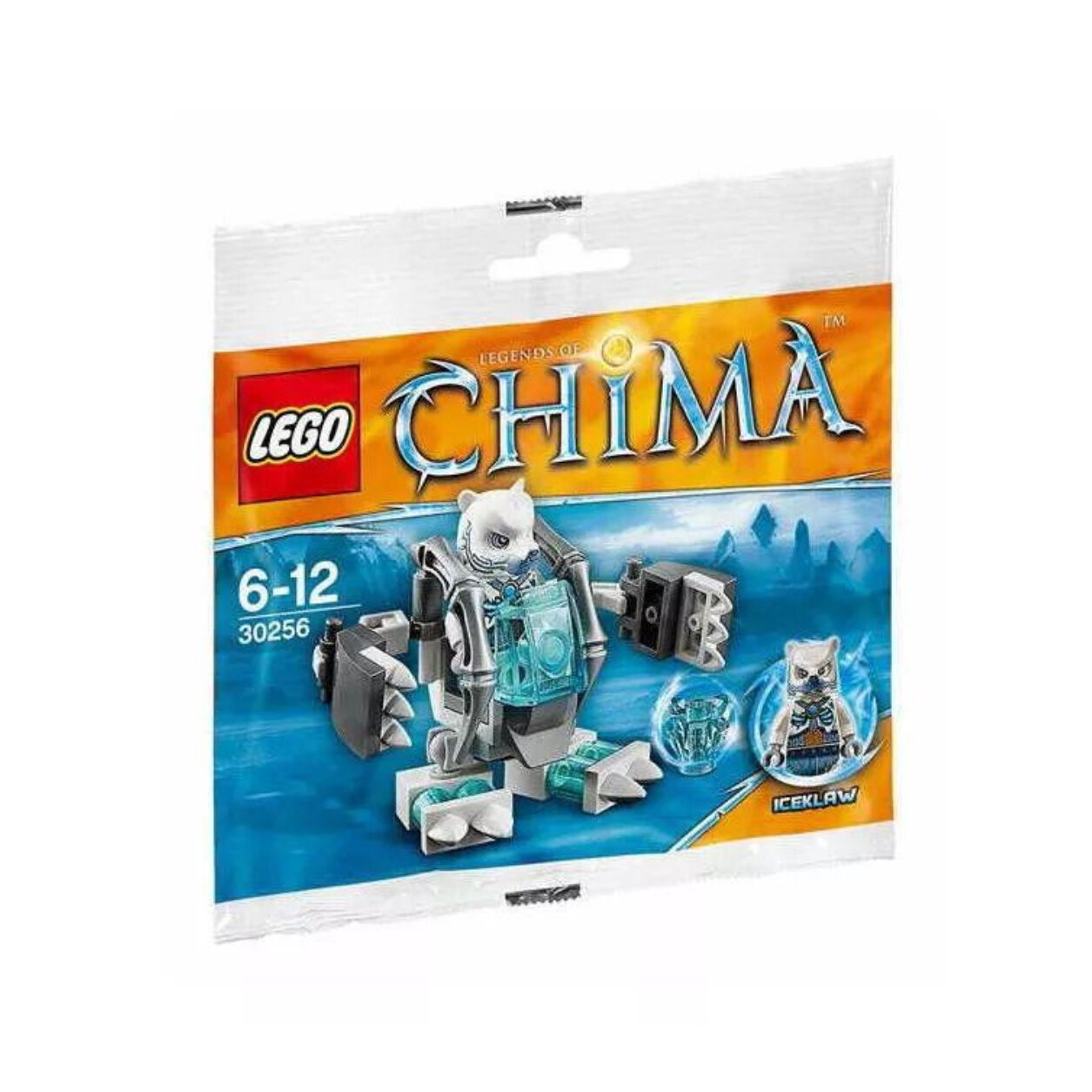 Конструктор унисекс LEGO 30256 Мех ледяного медведя Iceklaw из Legends of Chima, 39 деталей