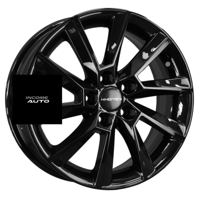 Диск Khomen Wheels KHW1507 (Rapid/Fabia) 6.0x15 5x100.0 ET38 D57.1 черный