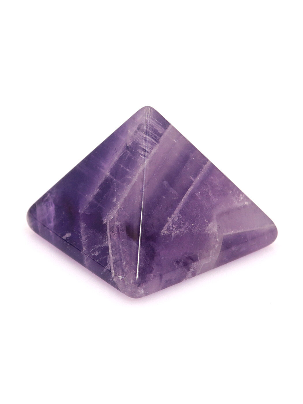 Пирамида из натурального камня Аметист (2,5 x 3 x 3 см)