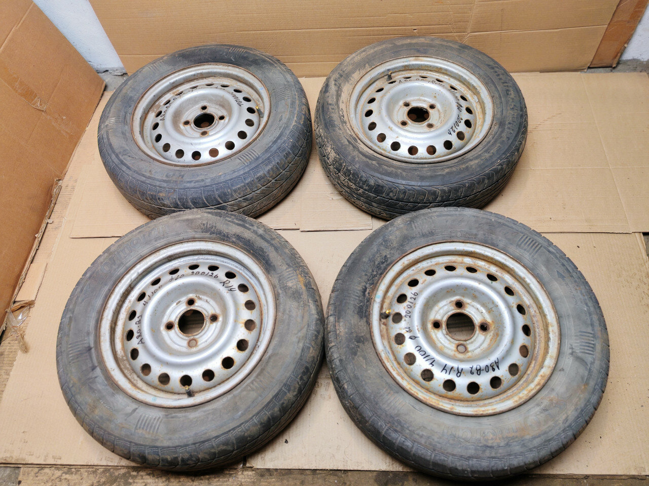 Диск R14 Audi 80 B2 (комплект) 4*100, Dia: 60