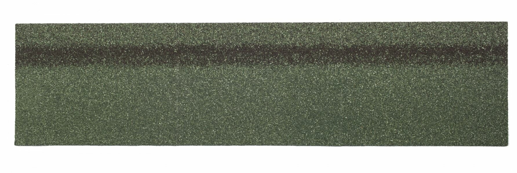 Гибкая черепица технониколь SHINGLAS коньково-карнизная, Малахит, уп.5м2 (558284)