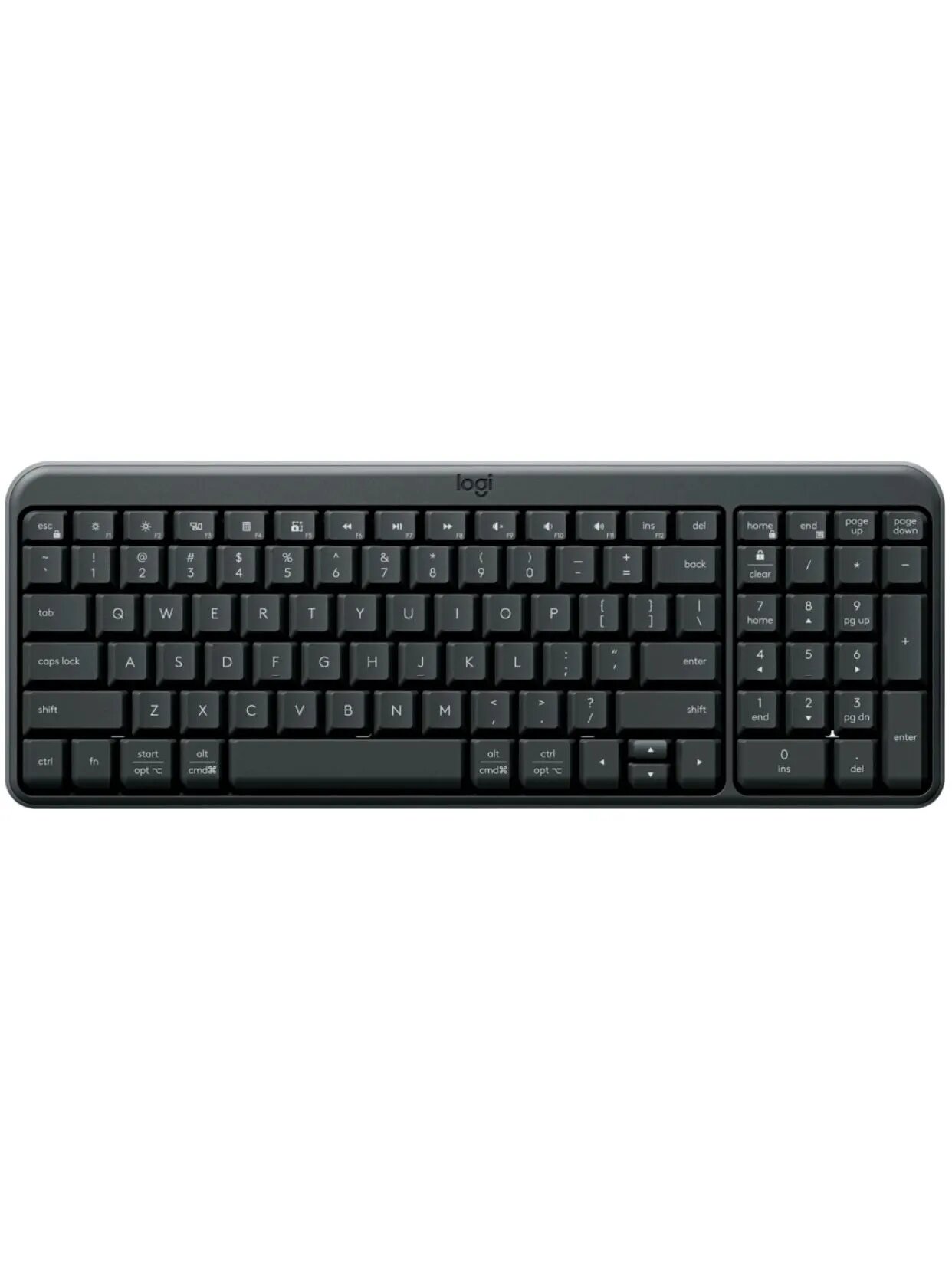 Клавиатура Wireless Logitech K251 920-013363 беспроводная, мембранная, черный