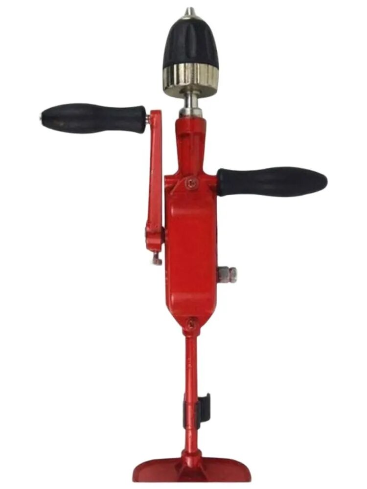 Ручная дрель, Автоматический ручной патрон с поворотной рукояткой, область применения: 0,8-10 мм