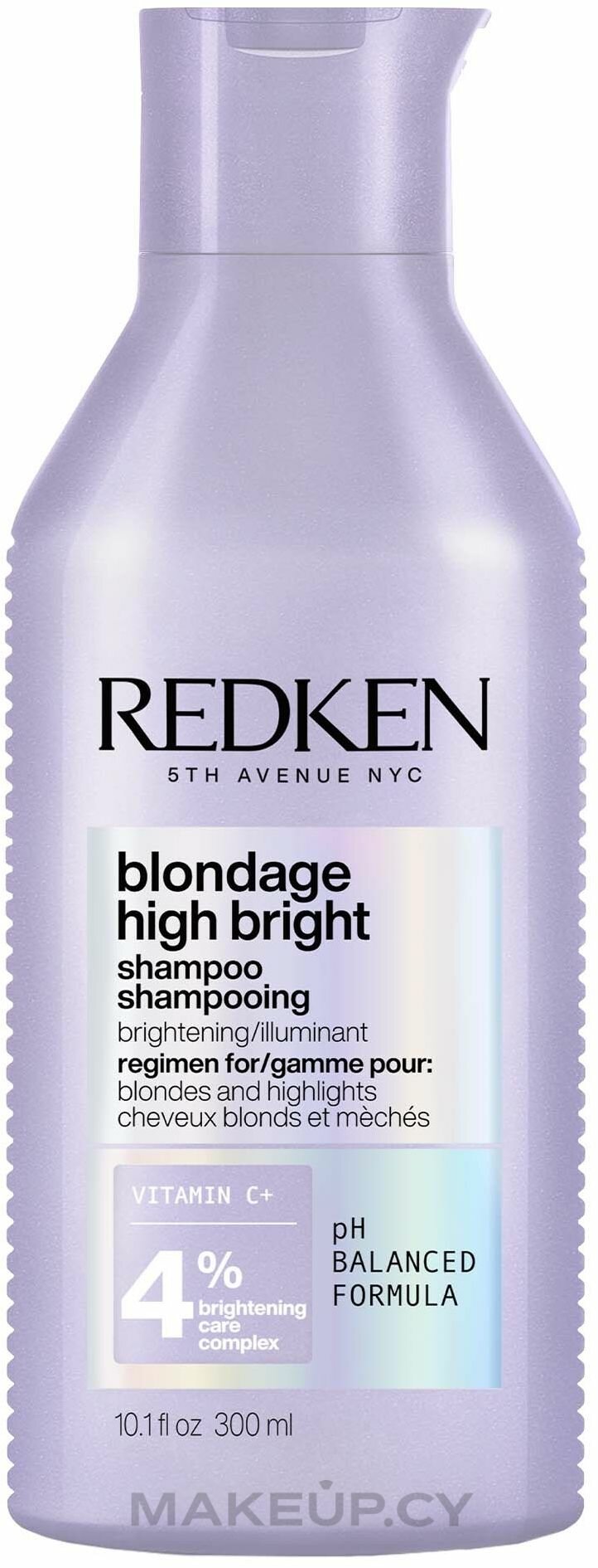 Redken Color Extend Blondage HIGH BRIGHT - Шампунь для поддержания холодных оттенков блонд 300 мл