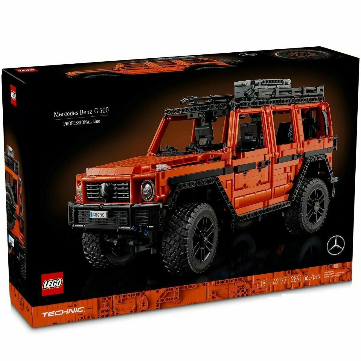 Конструктор LEGO Technic 42177 Автомобиль Mercedes-Benz G500 PROFESSIONAL Line, 2891 дет.