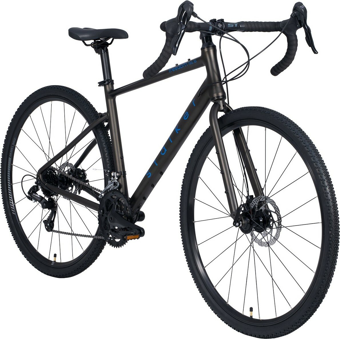 Велосипед гравийный Stalker Freedom 700.1 D (2025), рама M/L, Бронзовый