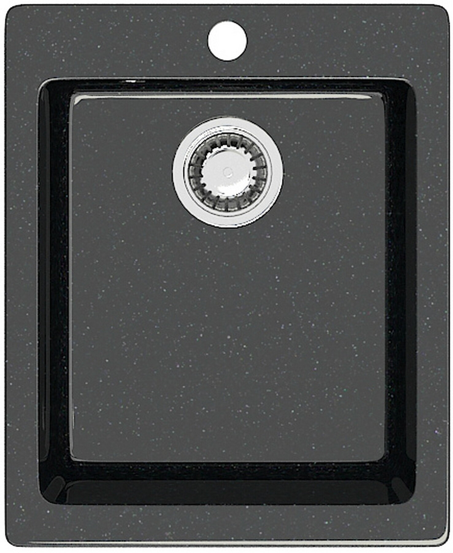 Мойка кухонная Marrbaxx Линди Z8Q4 черный