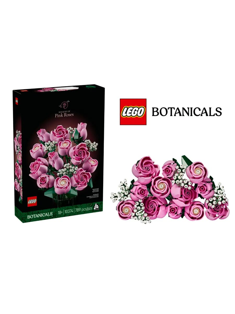 Лего 10374 Букет из розовых роз