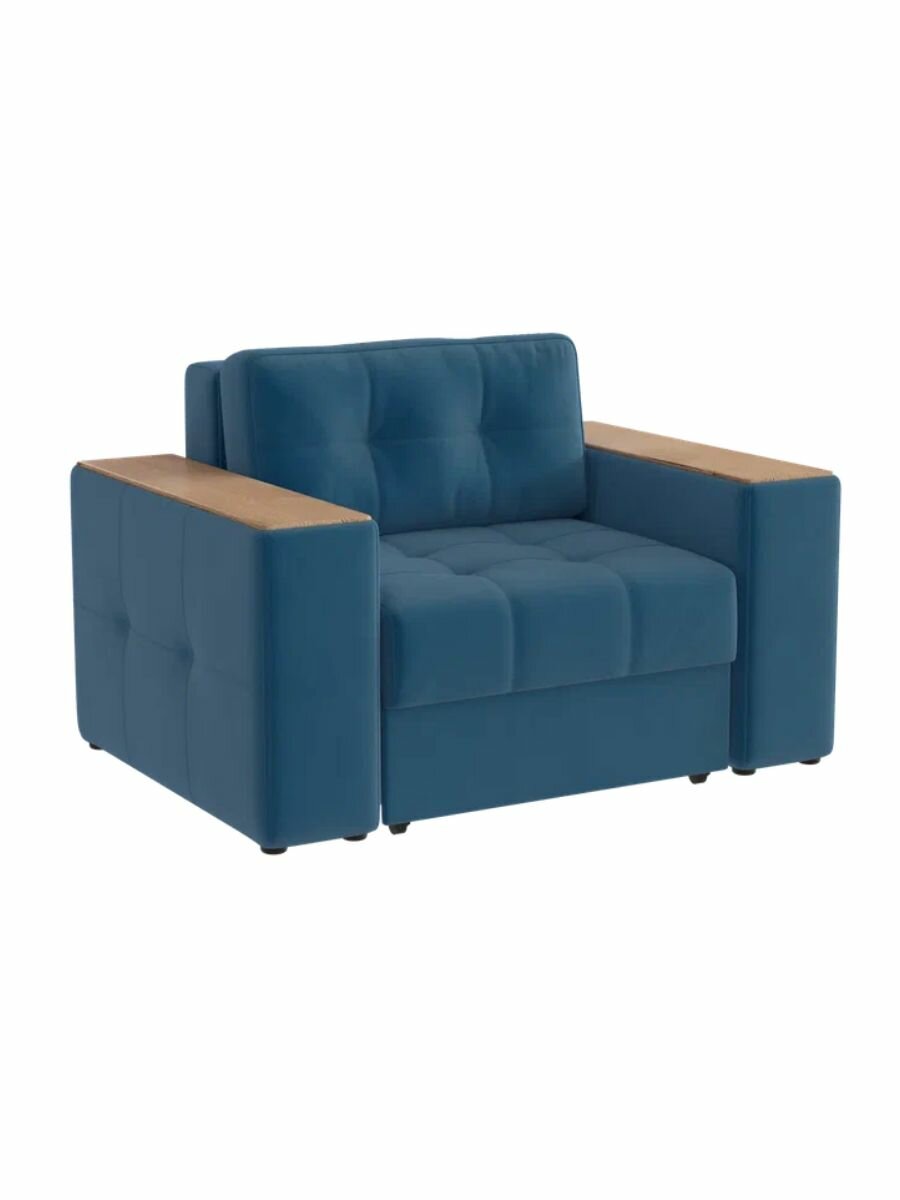 Домани Кресло-кровать Виконт 1330х780х950, атлантида/МДФ дуб канадский