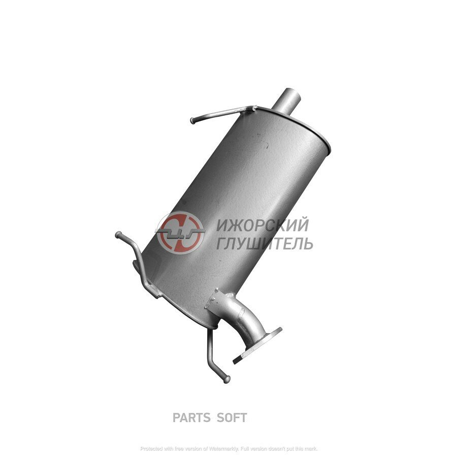 Глушитель основной mitsubishi outlander ii mot.2,4l ижорский глушитель 136483