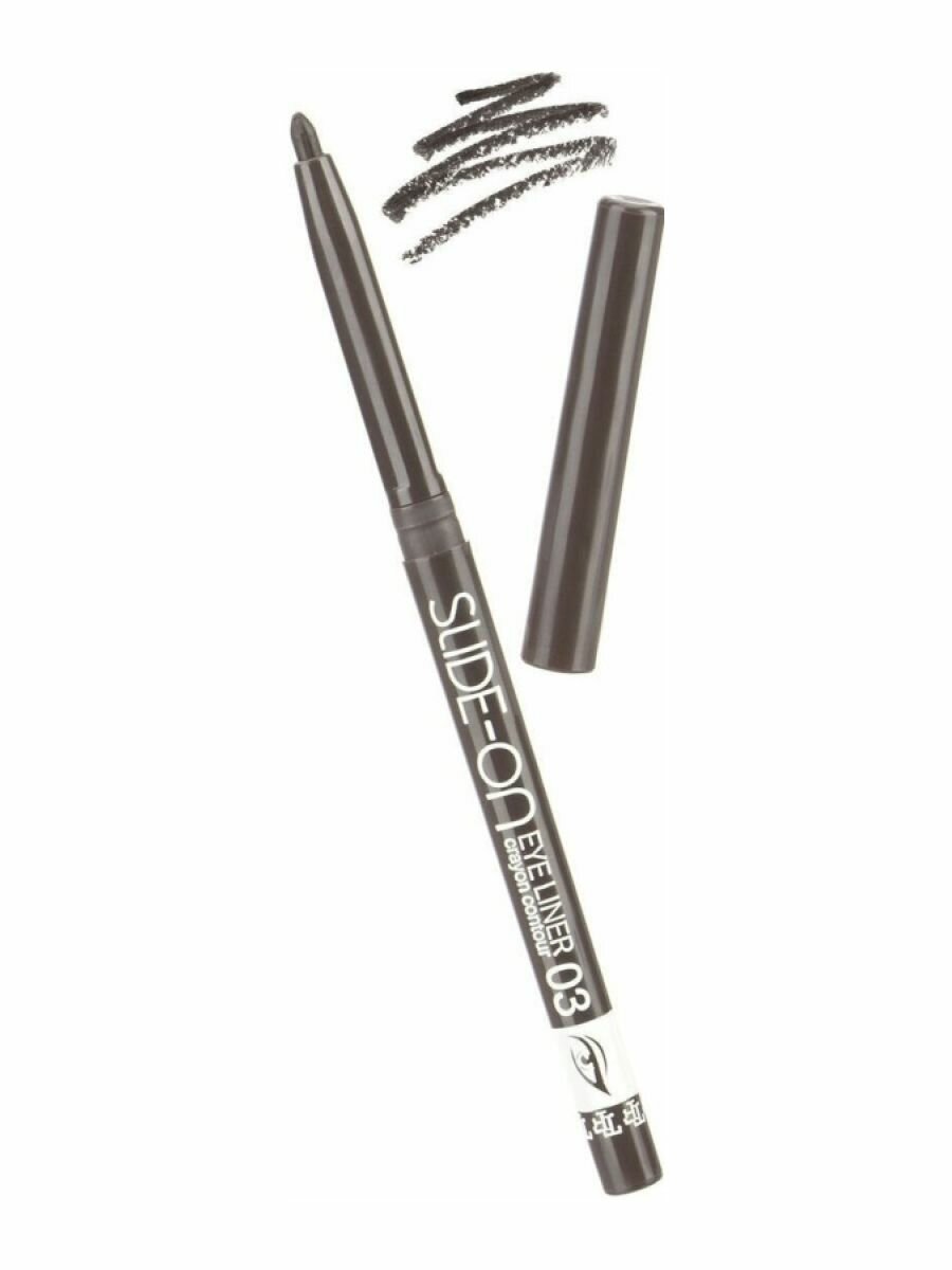 Triumph Карандаш для глаз slide-on eye liner тон 3 кофейный коричневый