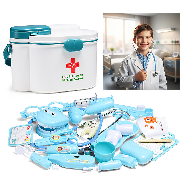 Игровой набор DF546-123A, "Игровой набор доктора", в коробке